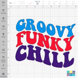 How to Make Wavy Stacked Text: Text warp tips for Cricut - Snip to It!