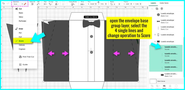 Sophisticated DIY Tuxedo Envelope Tutorial: Perfect for Father’s Day ...