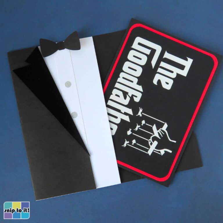 Sophisticated DIY Tuxedo Envelope Tutorial: Perfect for Father’s Day ...