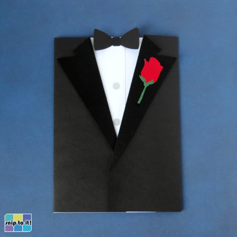 Sophisticated DIY Tuxedo Envelope Tutorial: Perfect for Father’s Day ...