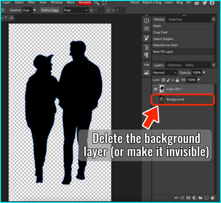 Turn a Photo into a Silhouette in Less than 60 Seconds – Free & Easy ...