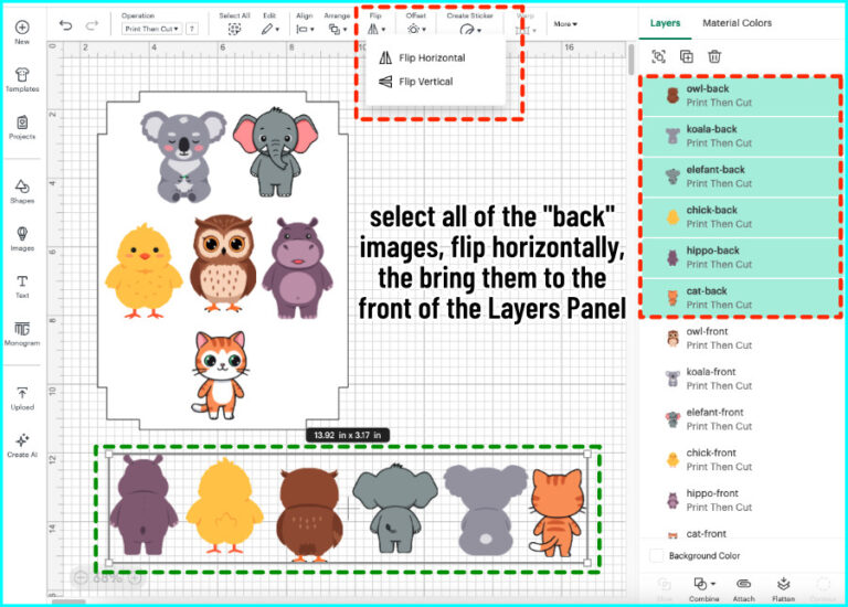 Perfect Double-Sided Cricut Print & Cut: No Guessing! - Snip to It!